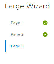 The TOC of the Clarity wizard must indicate state of success with means different than color ...