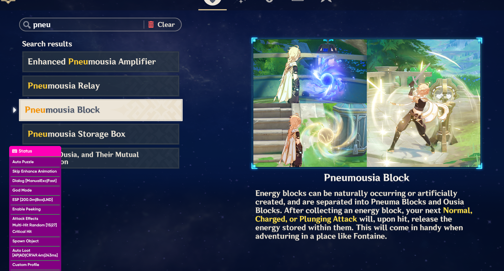 [Bug] Fortainer Seelie and seelie lamp not appearing in ESP · Issue #353 · Akebi-Private/Akebi ...