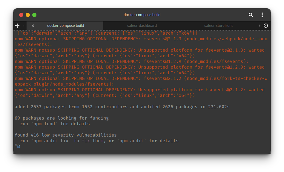 Unable to install with docker compose · Issue #66 · saleor/saleor ...