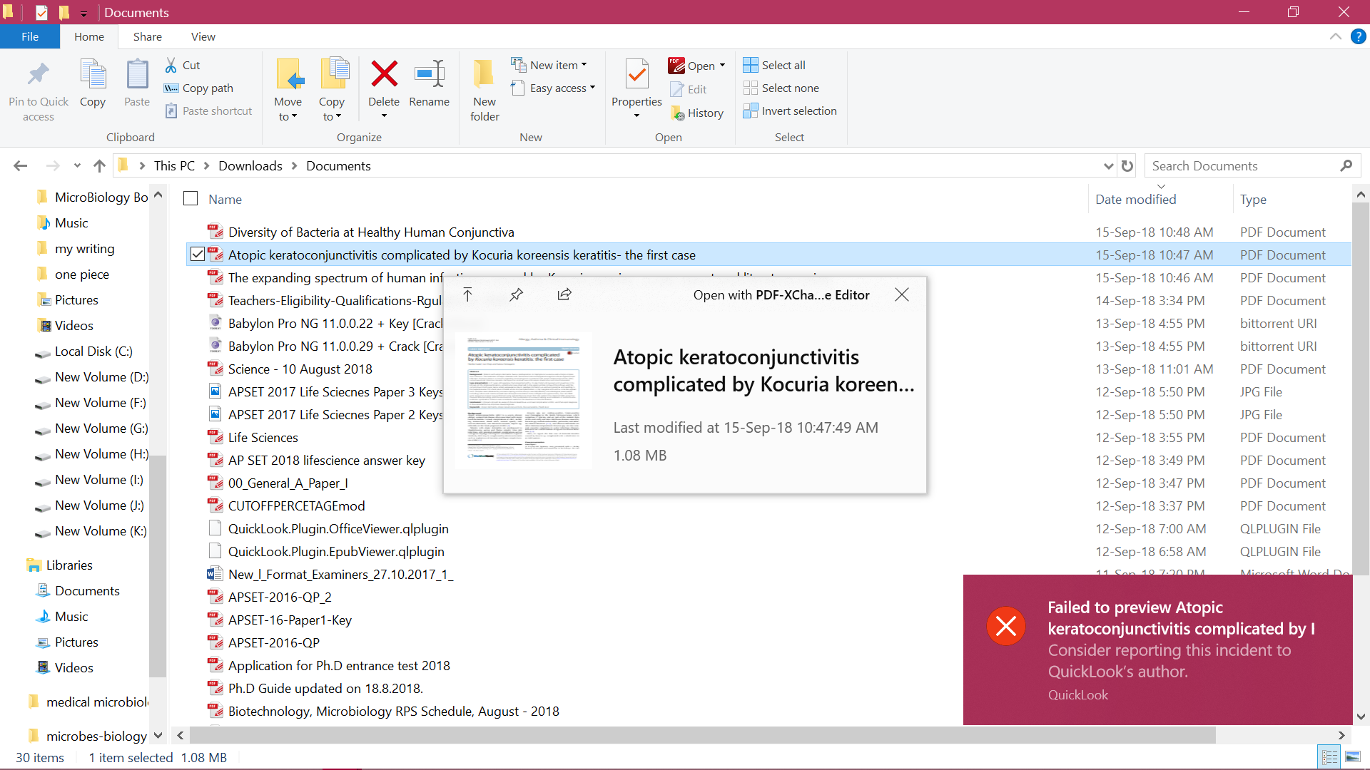 Quicklook for PDF not working after recent update · Issue #356 · QL-Win/QuickLook · GitHub