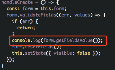 Form can't getFieldsValue in Modal when rc-form is @1.3.3 · Issue #6406 · ant-design/ant-design ...