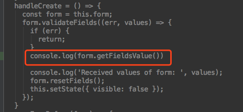 Form can't getFieldsValue in Modal when rc-form is @1.3.3 · Issue #6406 · ant-design/ant-design ...