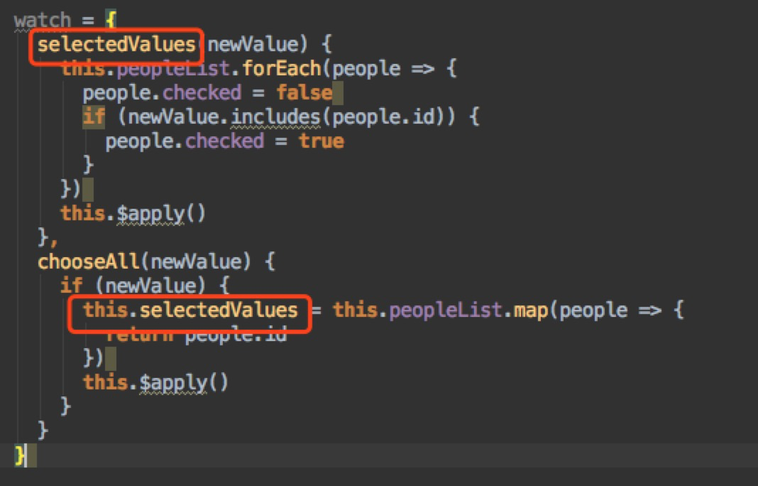 watch中1个值会改变另一个的情况下，$apply会报错 · Issue #1628 · Tencent/wepy · GitHub