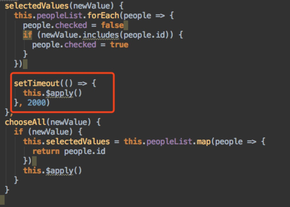 watch中1个值会改变另一个的情况下，$apply会报错 · Issue #1628 · Tencent/wepy · GitHub