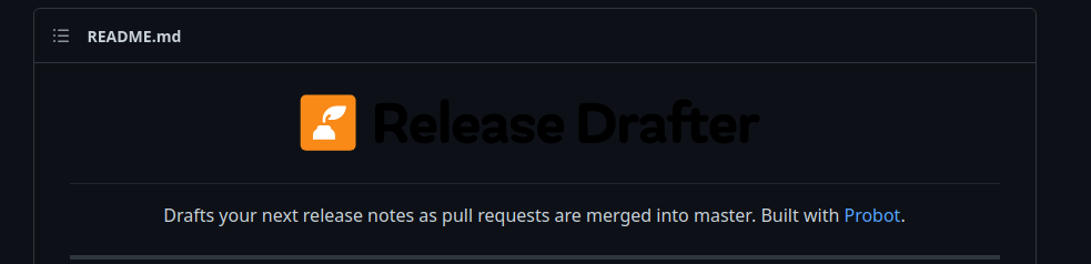 Github dark mode and image in readme · Issue #937 · release-drafter/release-drafter · GitHub