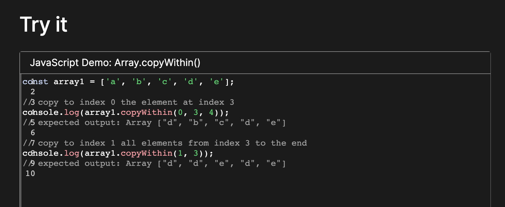 Interactive Examples Line Numbers And Code Overlaps Issue 976 Mdn Interactive Examples Line Numbers And Code Overlaps Issue 976 Mdn
