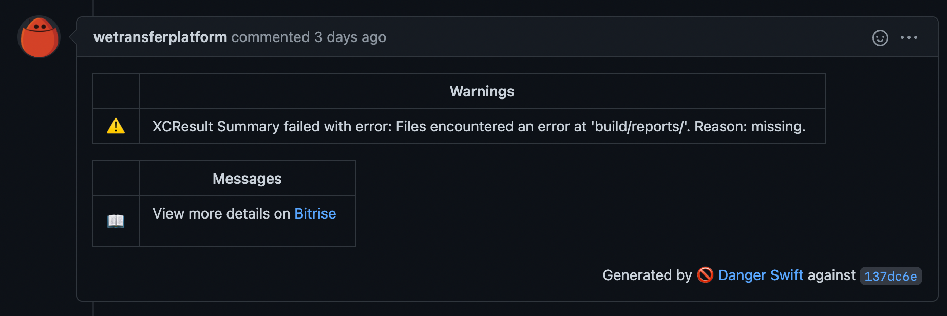 Show "nothing to test" instead of warning · Issue #102 · WeTransfer ...