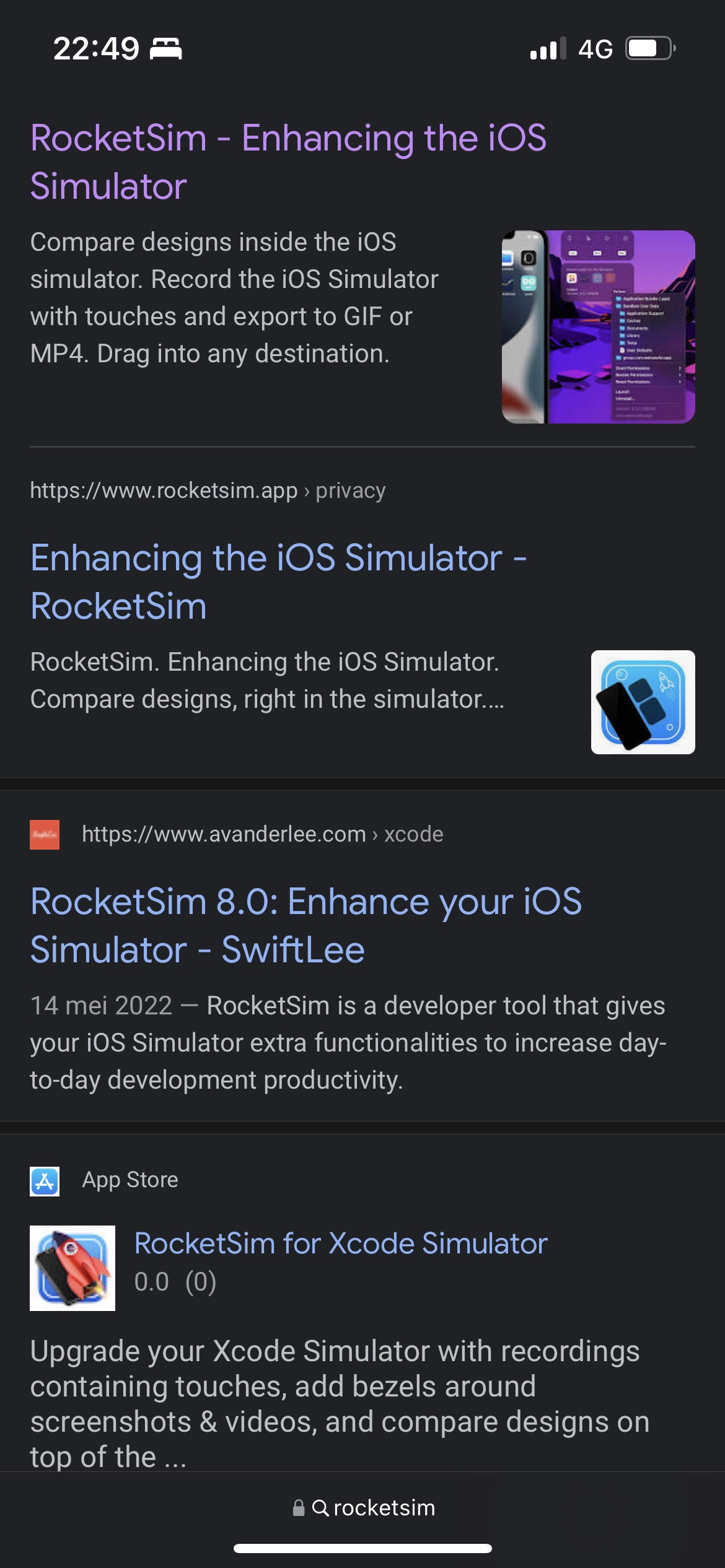 Privacy and terms are findable by Google · Issue #194 · AvdLee/RocketSimApp · GitHub