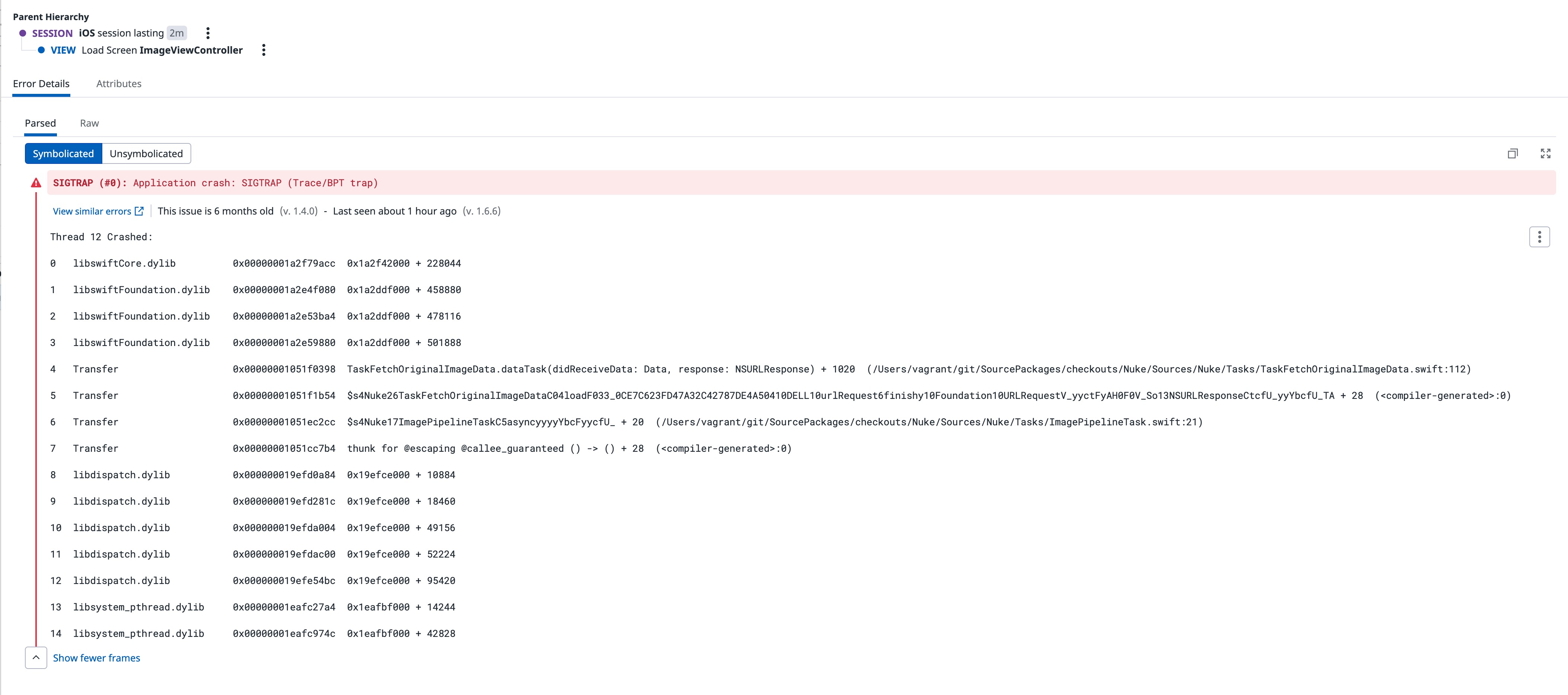Crash in `TaskFetchOriginalImageData.swift` · Issue #572 · kean/Nuke · GitHub