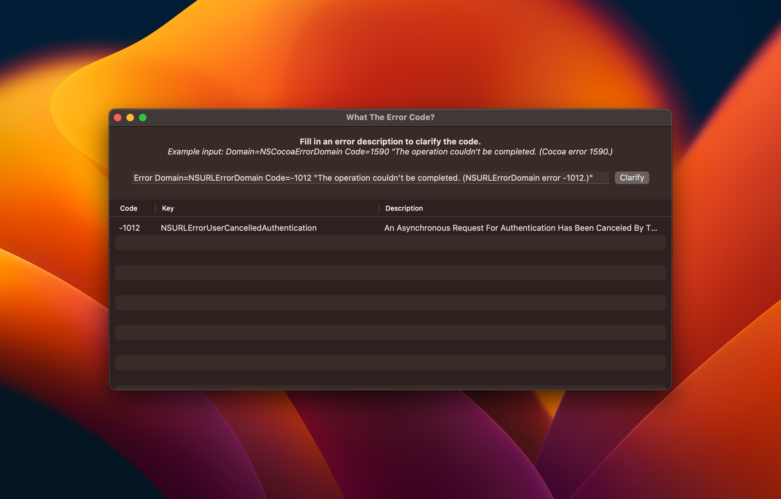 Allow copying Table View Cells · Issue #5 · AvdLee/WhatTheErrorCode · GitHub
