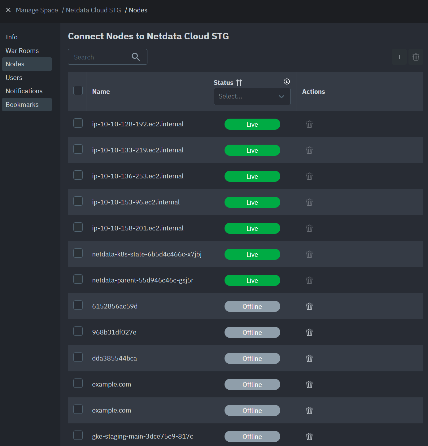 How to delete Claimed Nodes? · Issue #9002 · netdata/netdata · GitHub