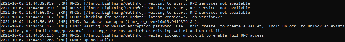 RPC server becomes unavailable for several seconds after wallet unlock · Issue #3962 ...