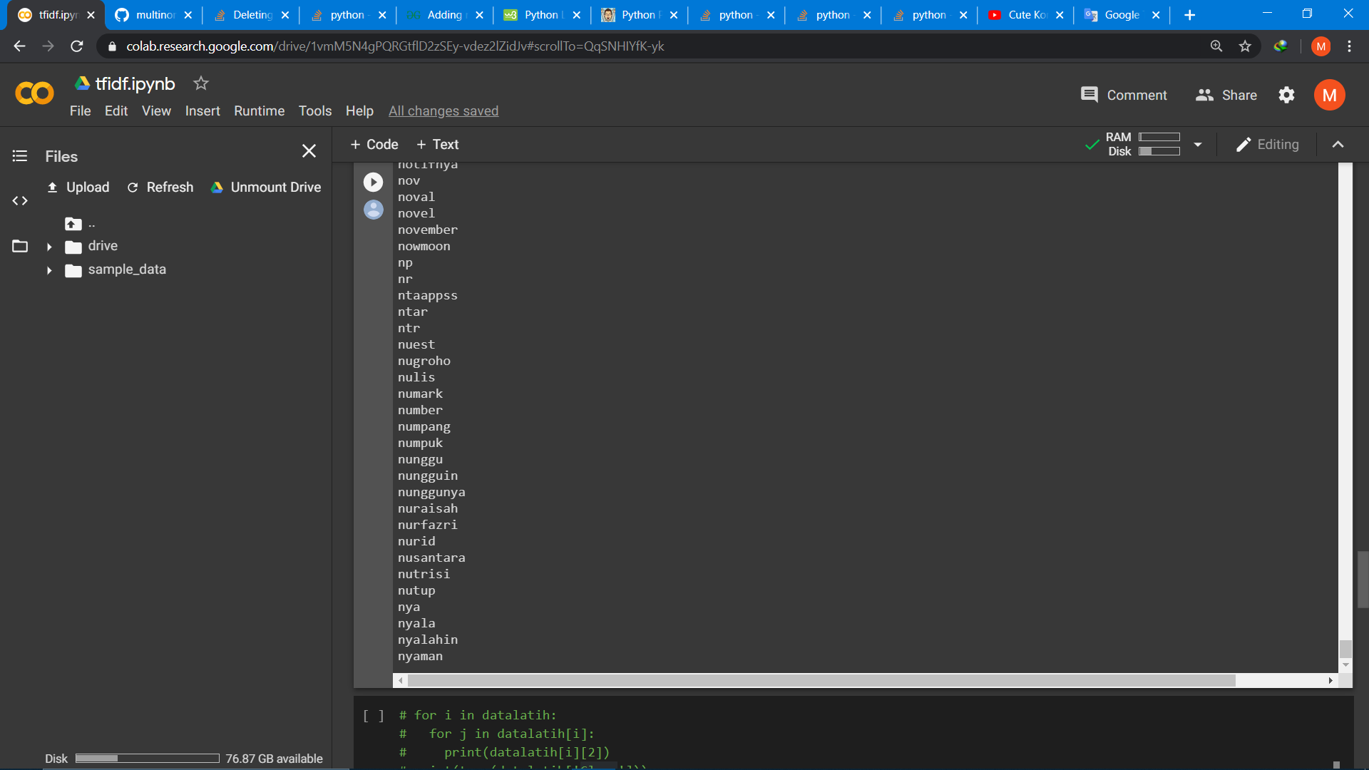 Code rolled back · Issue #1185 · googlecolab/colabtools · GitHub