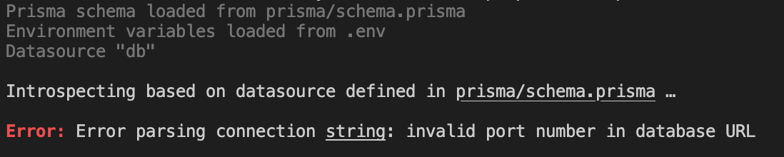 Using a password with special characters in connection string · prisma prisma · Discussion ...