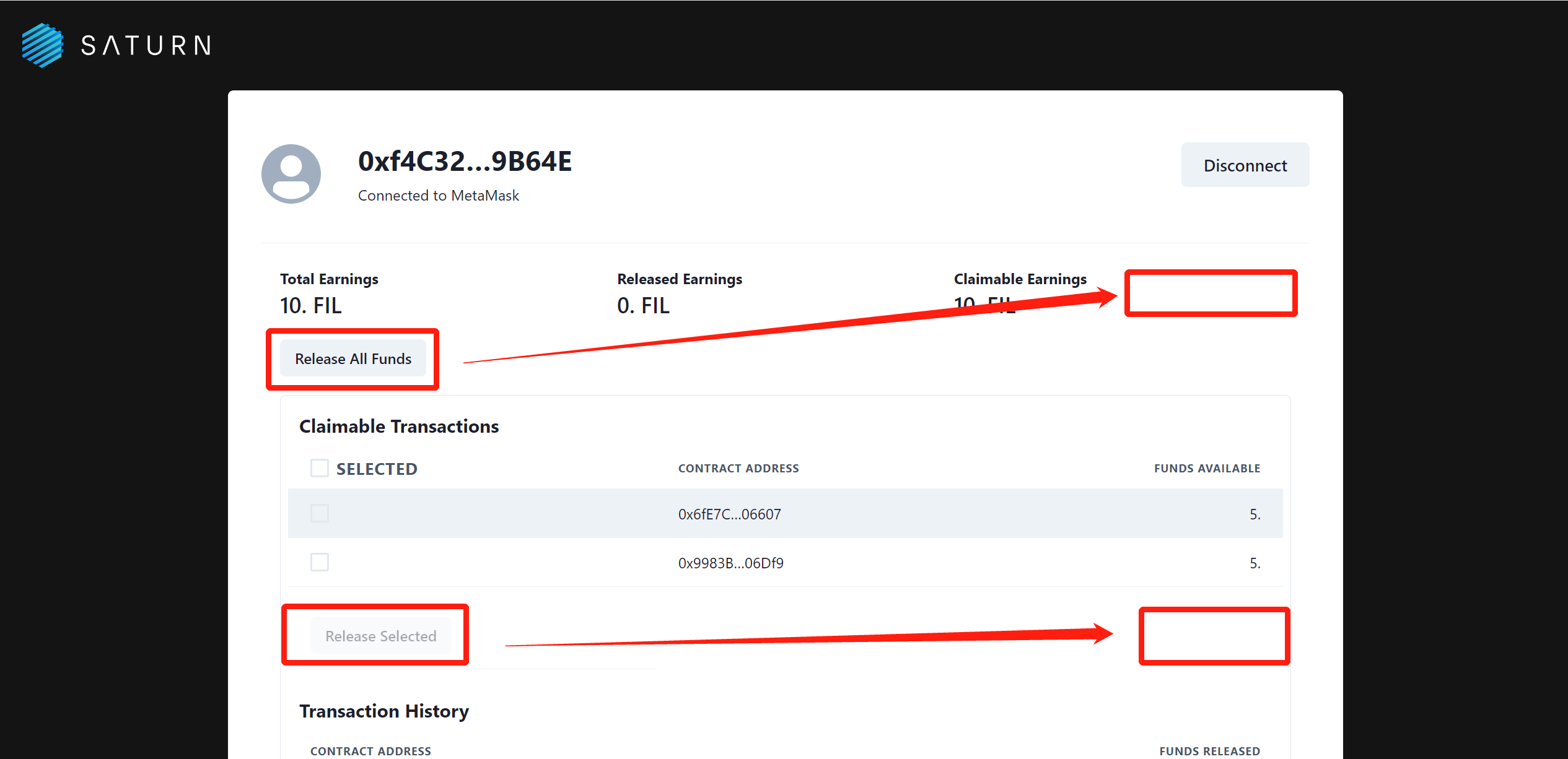 Move release buttons to the right · Issue #21 · filecoin-saturn/payouts ...