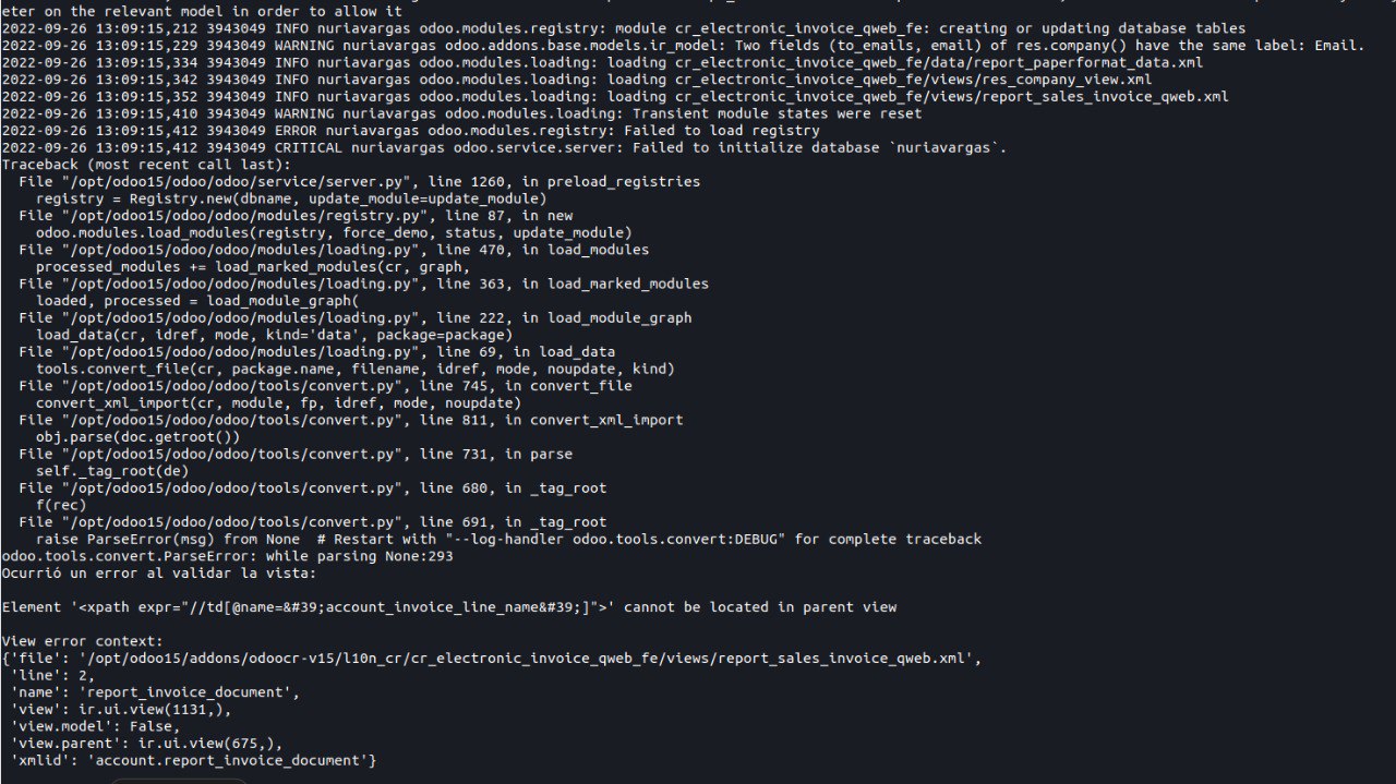 [15.0] cr_electronic_invoice_qweb · Issue #322 · odoocr/l10n_cr · GitHub