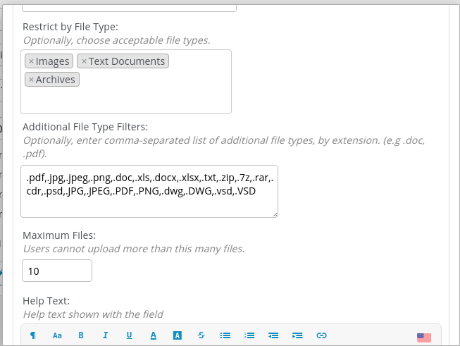 Attachment filters are not filtering extensions, banned attachments are ...