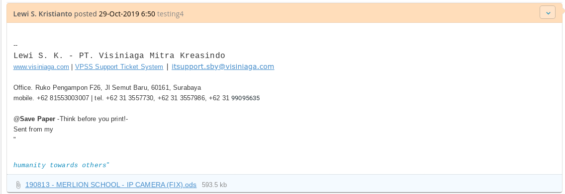 Attachment filters are not filtering extensions, banned attachments are still coming through ...