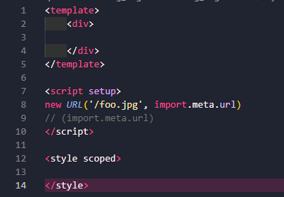 Incorrect highlight after '(import.meta.url)' · Issue #5 · microsoft/vscode-js-atom-grammar · GitHub