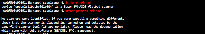 USB device not updating after printer's reboot · Issue #505 · sbs20/scanservjs · GitHub