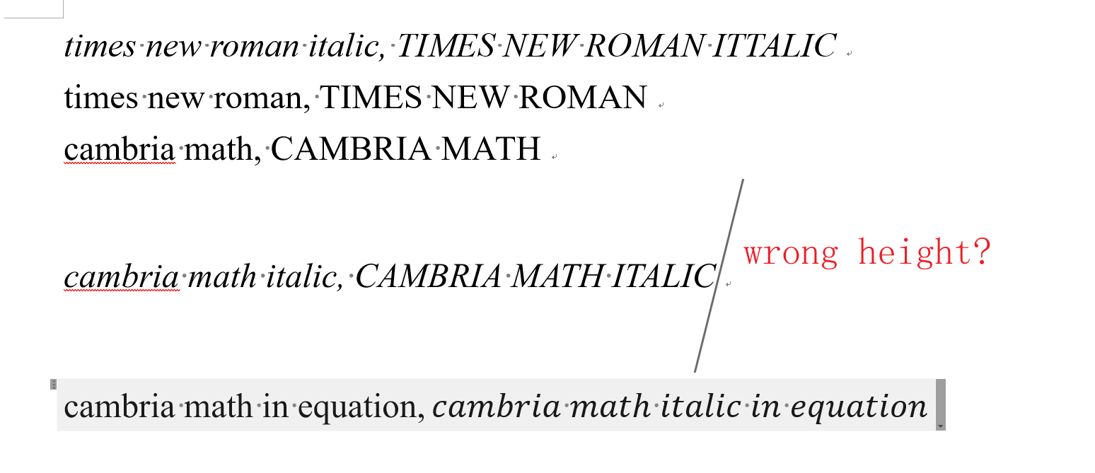 GitHub - eyinwei/CambriaMath2TimesNewRoman: replace some entries in ...