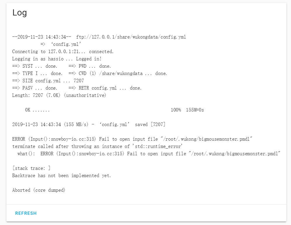 树莓派4上使用hassio安装wukong插件，无法更新唤醒词 · Issue #95 · wzpan/wukong-robot · GitHub