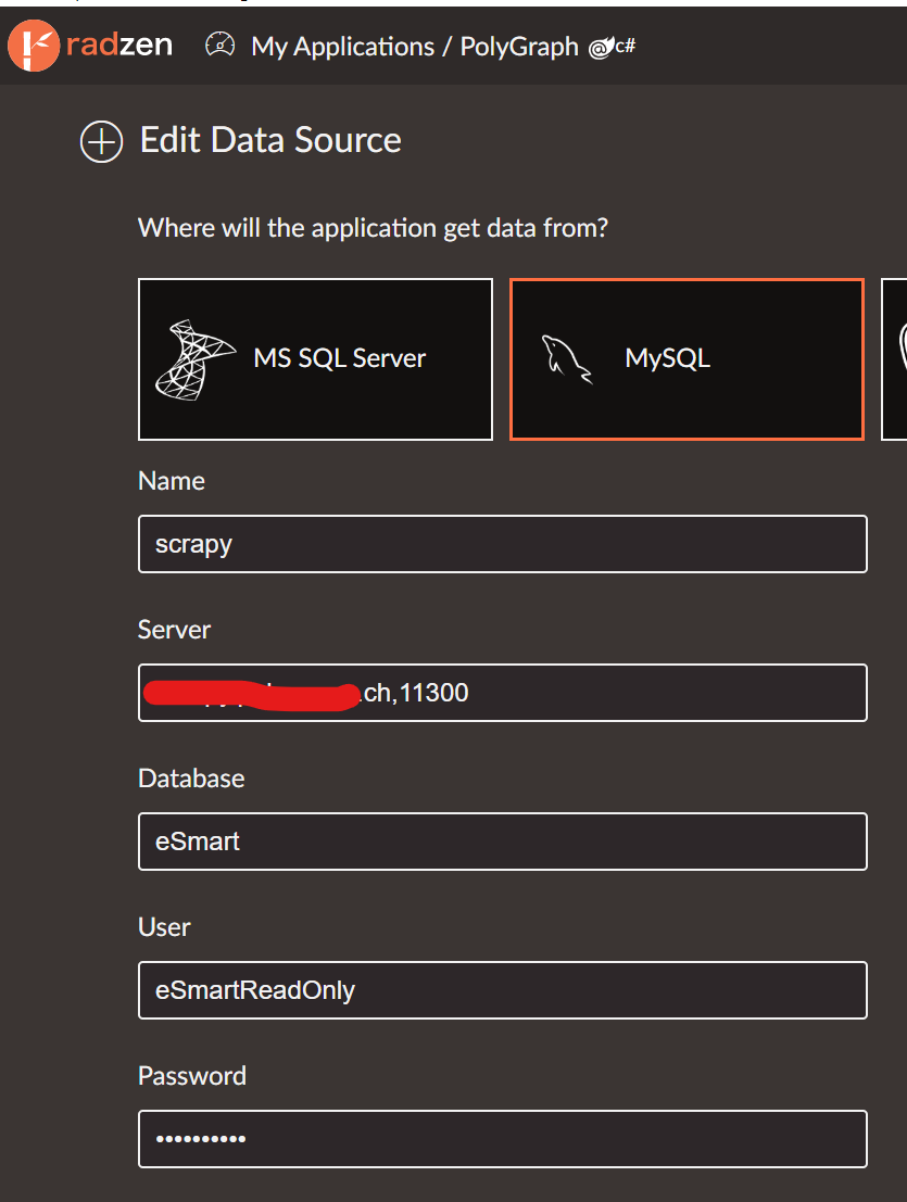 Cannot establish MySQL connection · Issue #50 · radzenhq/radzen-blazor-studio · GitHub