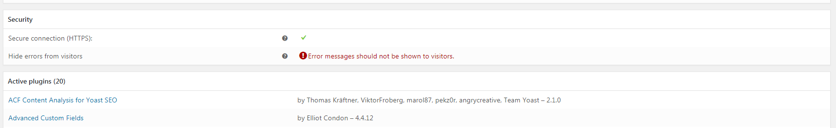 WooCommerce Status Report tells me that my site is not in HTTPS, but it ...