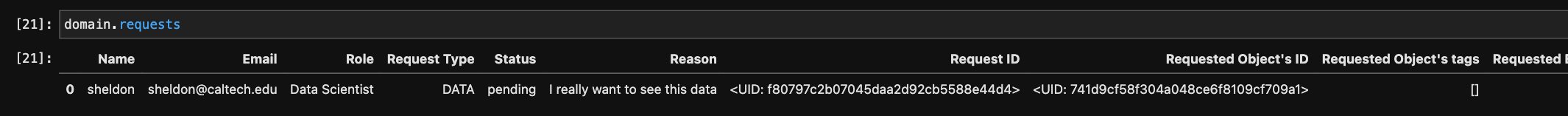 Request Response Fails in UI (Data/Upgrade Requests) · Issue #6947 · OpenMined/PySyft · GitHub