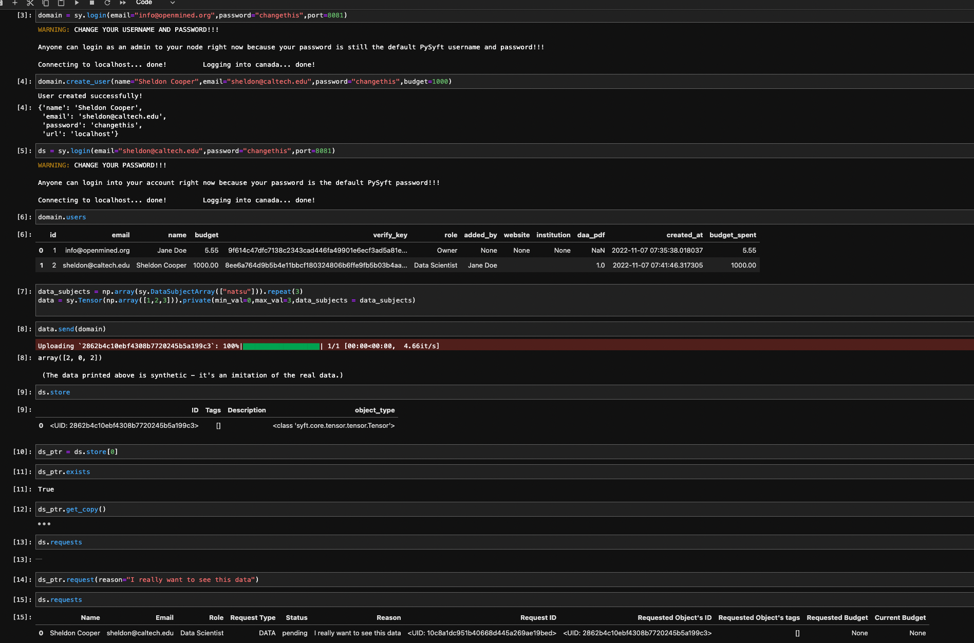 Cannot create Budget Requests after creation of Data requests first. · Issue #6989 · OpenMined ...