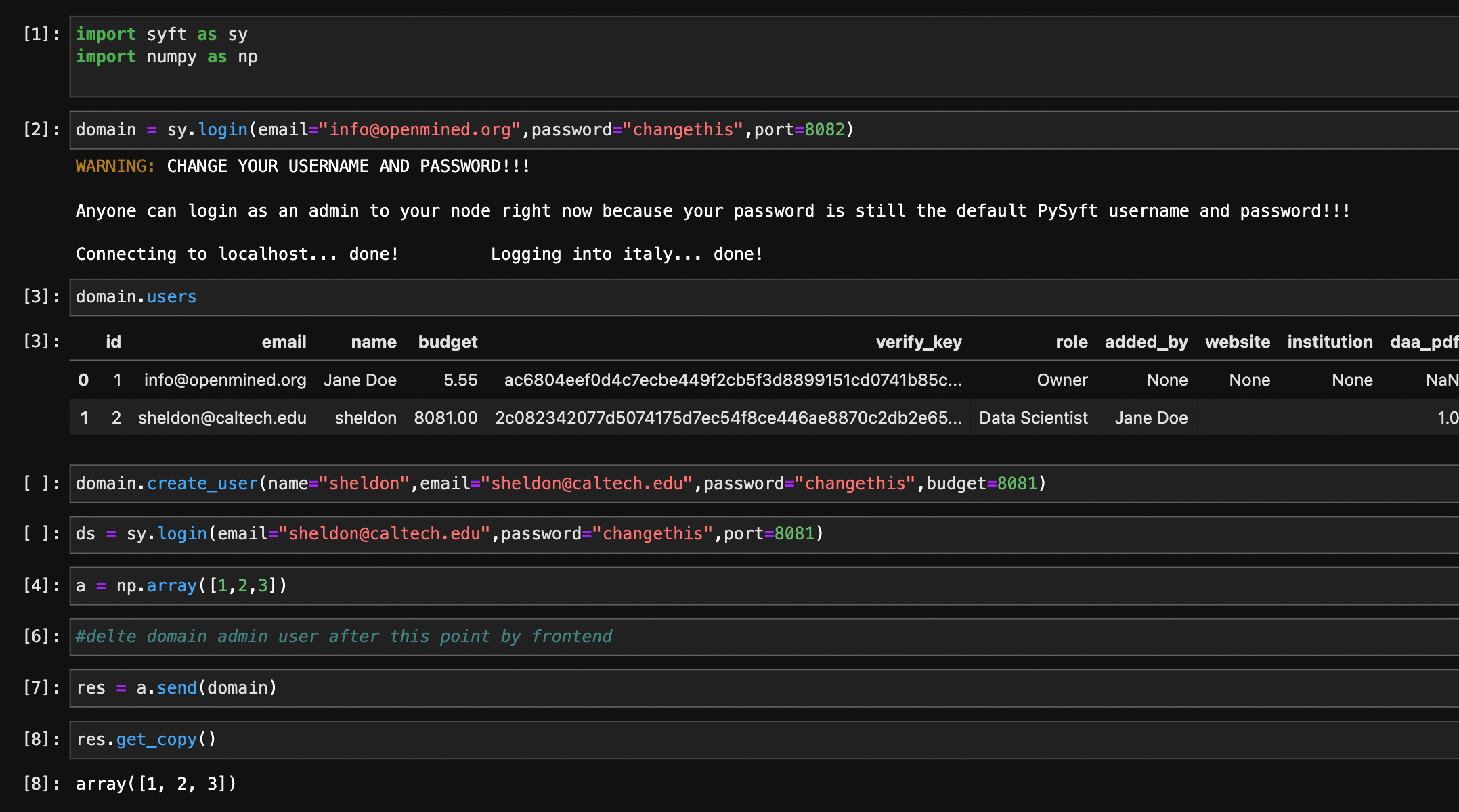 User Session Doesn T Seems To Finish When His Account Is Deleted · Issue 7113 · Openmined