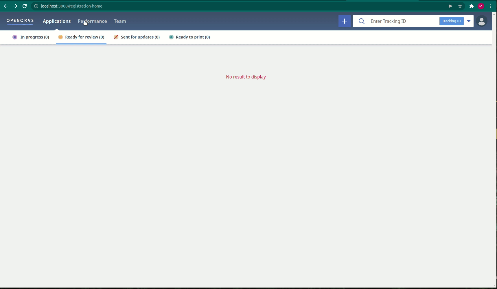 System crashed when coming back from performance reports details · Issue #2308 · opencrvs ...