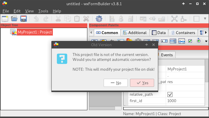 Version conflict problem · Issue #472 · wxFormBuilder/wxFormBuilder · GitHub