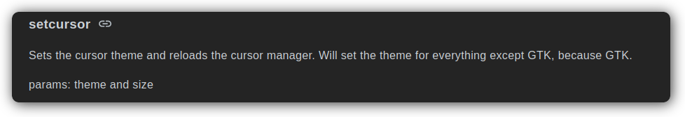 BUG: footclient doesn't apply the settings from 'hyprctl setcursor' · Issue #2160 · hyprwm ...