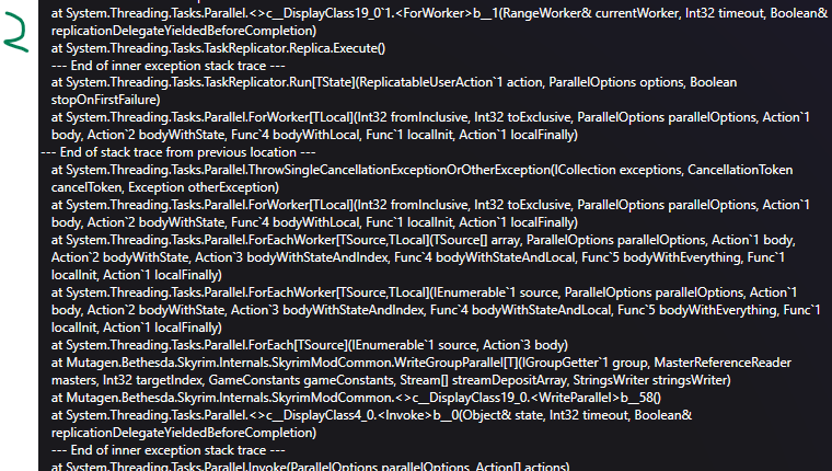 Crash on final output of Synthesis Plugin · Issue #376 · Mutagen-Modding/Synthesis · GitHub