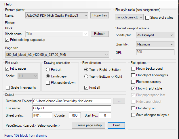 GitHub - greatboxS/autoCAD_printTool