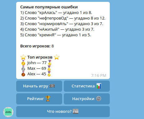 GitHub - aedobrynin/telegram-stress-bot: Telegram bot for practicing ...