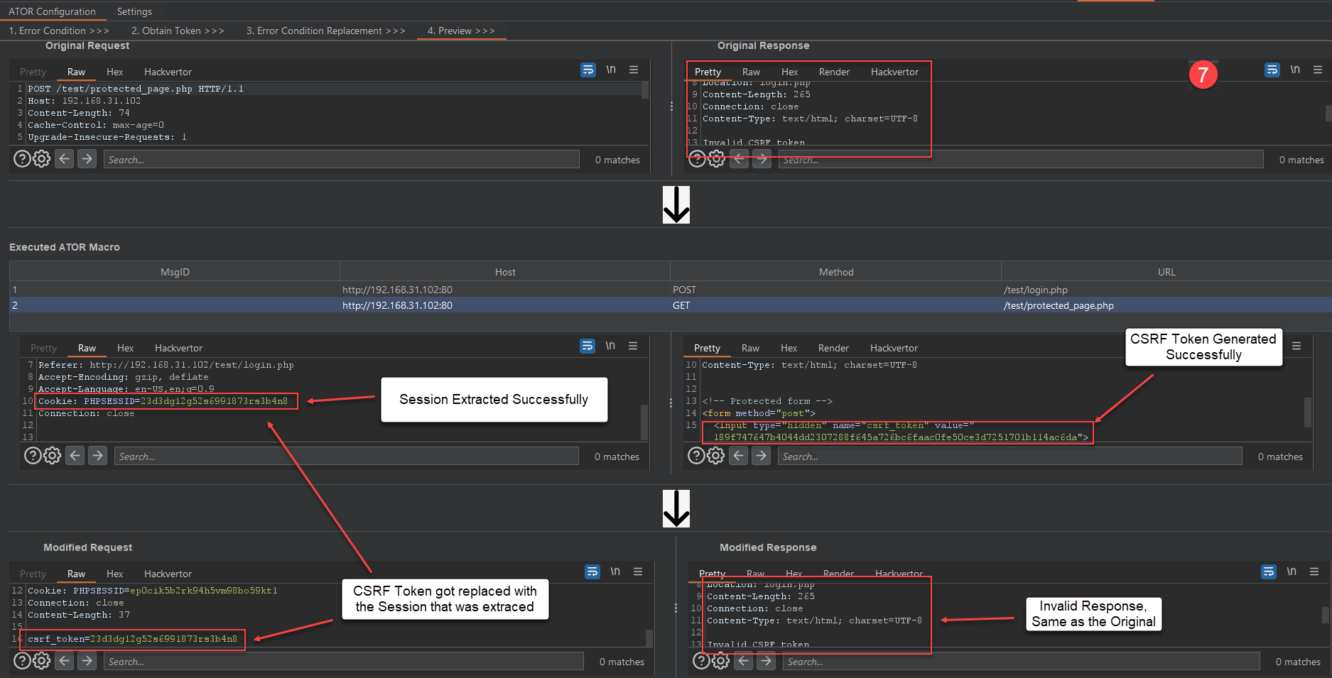Failure to replace 2 tokens in the condition replacement · Issue #28 · synopsys-sig/ATOR-Burp ...