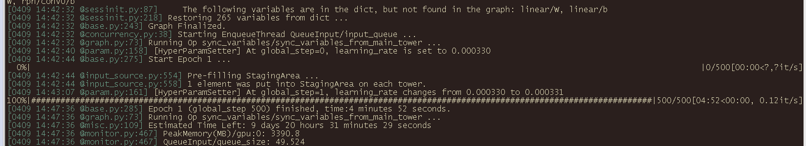 A strange training stuck · Issue #1134 · tensorpack/tensorpack · GitHub