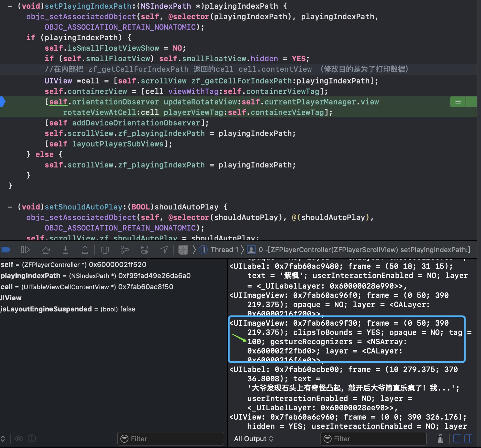 4.0.3版本TableView 点播bug · Issue #1245 · renzifeng/ZFPlayer · GitHub