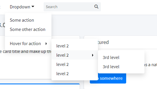[BUG] Mulitple Level Dropdown Menu Overlapping · Issue #2919 · ColorlibHQ/AdminLTE · GitHub