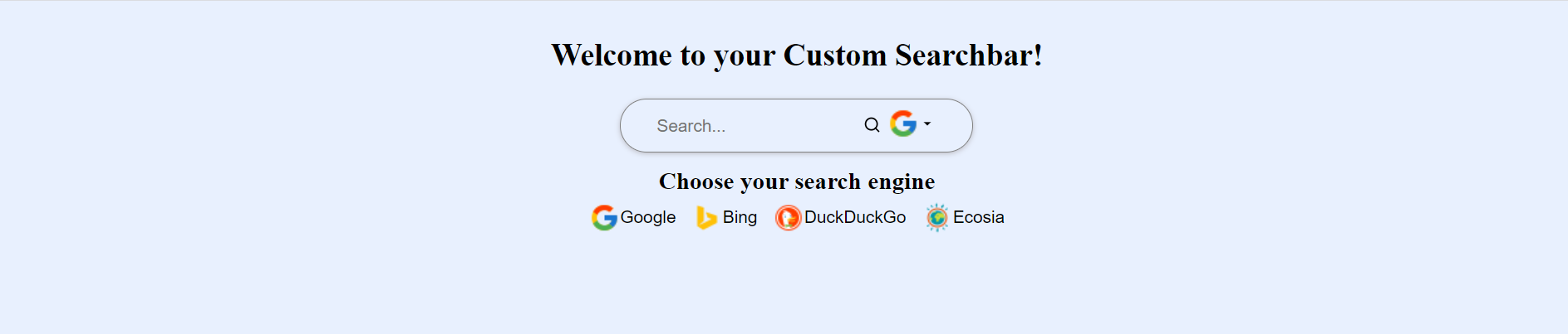 custom-searchbar - Codesandbox custom-searchbar - Codesandbox