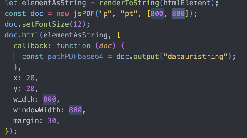 cant set the width of the content to 100% · Issue #3504 · parallax/jsPDF · GitHub