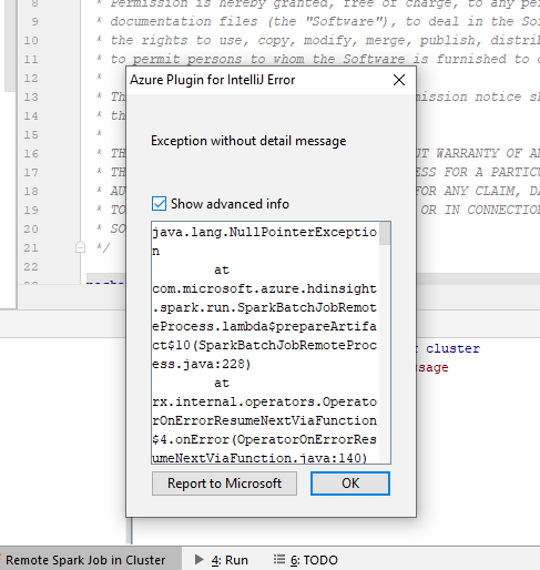 [IntelliJ][Failure Debug][ReportedByUser] Azure Plugin for IntelliJ Error——Refresh errors caused ...