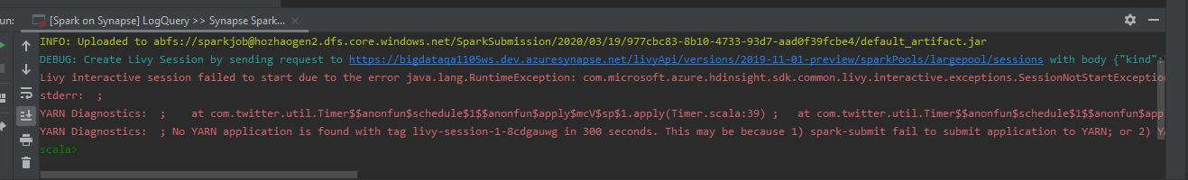 [IntelliJ][193]Synapse spark livy Interactive session failed · Issue ...