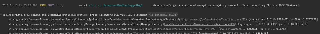 Error Executing Ddl Via Jdbc Statement · Issue 20 · Teamandcreator Bambootattan Server · Github