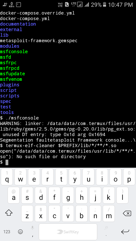 WARNING: Linker......unused DT entry: type 0x1d arg 0x1694 · Issue #844 · termux/termux-app · GitHub