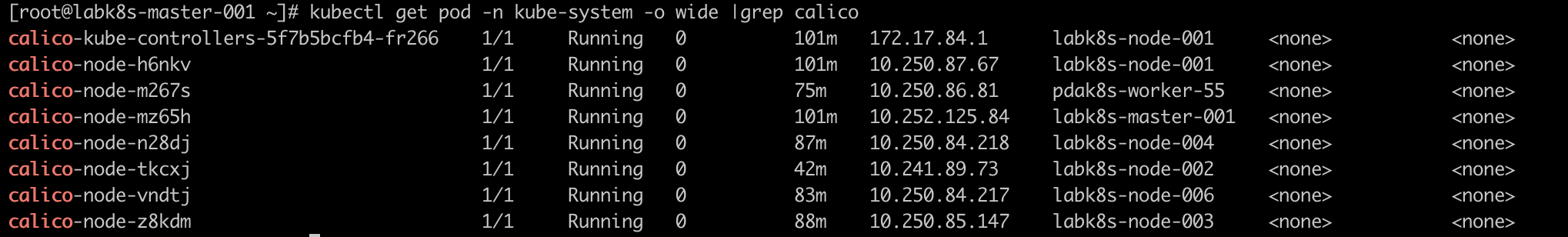 Calico Use Ipipmode Some Node Access Other Node Pod Is No Work Check The Calico Node Is 