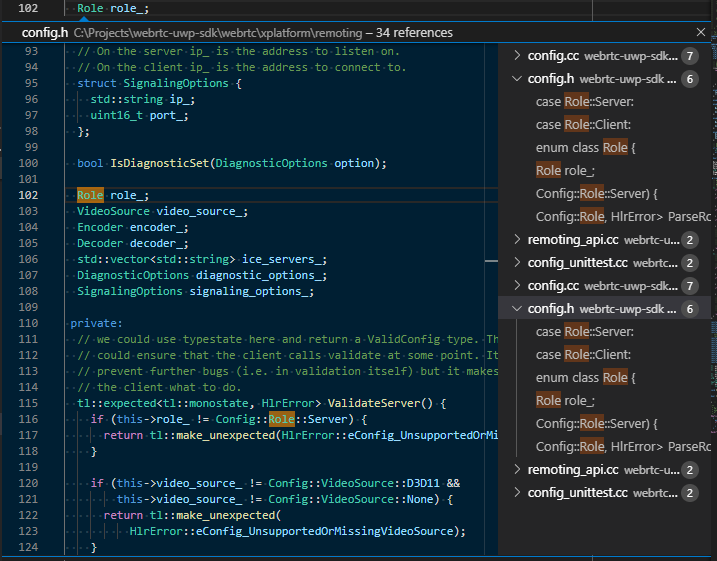 Peek/Go To Definition finds same definitions multiple times · Issue #4261 · microsoft/vscode ...