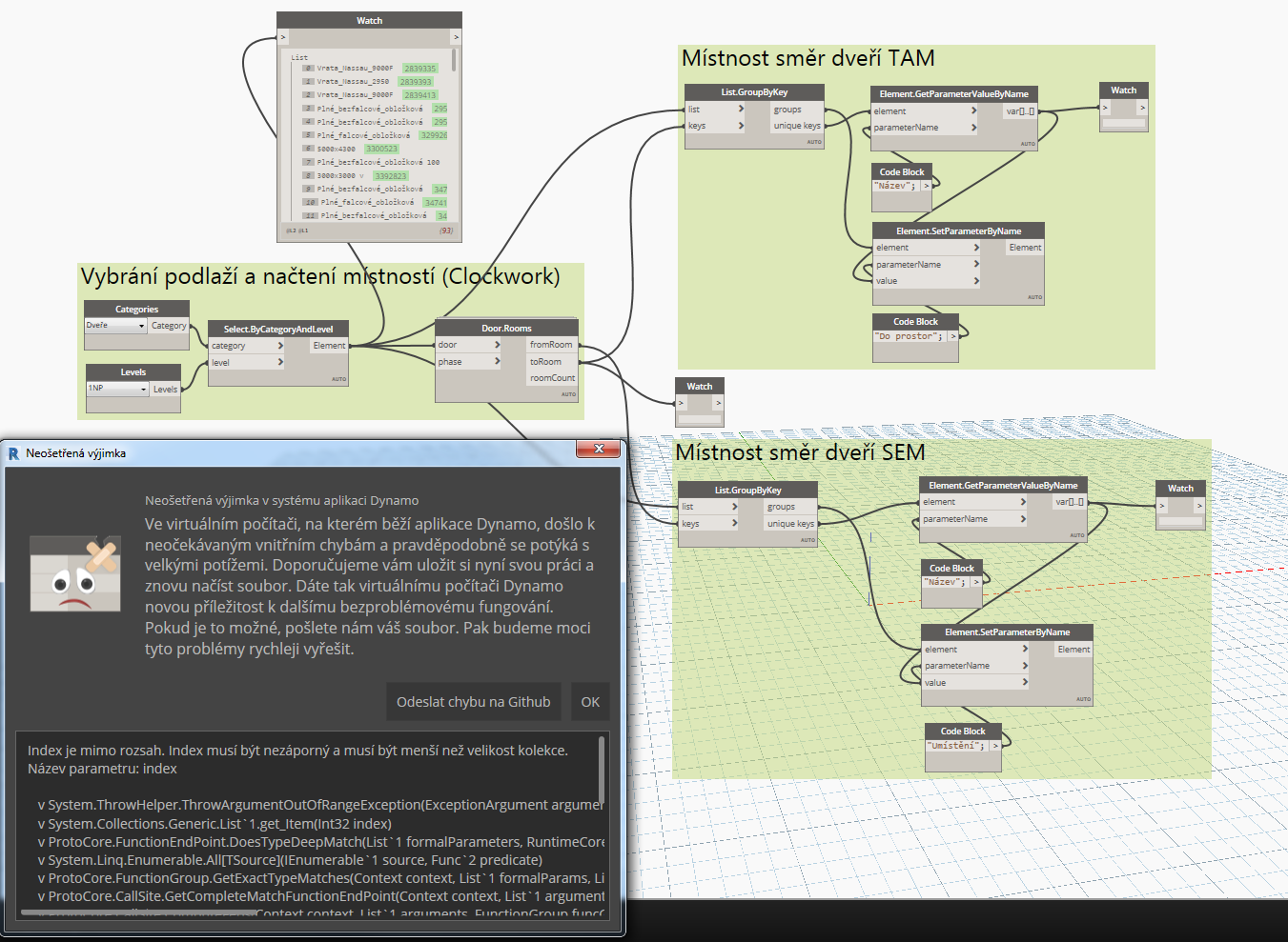 Unhandled Exception Clockwork Node · Issue 2126 · Dynamods Dynamorevit · Github